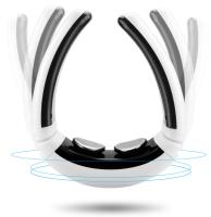 China White Color Cervical Vertebra Massager , Neck Shoulder Massager Strong Toughness for sale