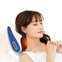 China Infrared Heated Neck Massage Pillow Magnetic Therapy For Health Care Relaxation for sale
