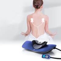 China Electric Heated Neck Massager Voltage 12v With External Electrotherapy Pads for sale