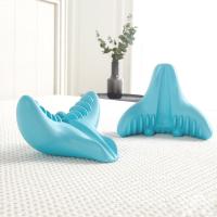 China Blue Color Cervical Massage Pillow , Acupressure Massage Pillow Durable Non Deform for sale