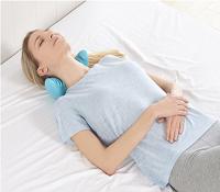 China Blue Color Cervical Massage Pillow , Acupressure Massage Pillow Durable Non Deform for sale