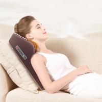 China Light Brown Electric Back Massager Gross Weight 1.5KG With 16 Massage Balls for sale