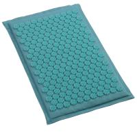 China Lotus Spike Electric Back Massager Accupressure Mat Linen Fabric Material Customized Color for sale