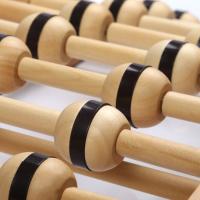 China Natural Wooden Electric Back Massager Eco Friendly Material Increases Blood Circulation for sale