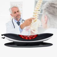 China Vibratory Shiatsu Lumbar Massager Temperature Adjustable Heating Stretch Tight Muscles for sale