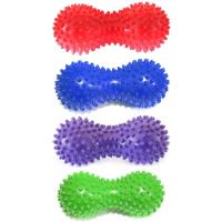 China Peanut Shape Shiatsu Foot Massager Yoga Fitness Ball PVC Material Size 150 * 70 * 70 Mm for sale