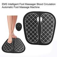 China Rechargeable Foot Circulation Massager , Ems Foot Massage Pad 6 Mode 10 Intensity for sale