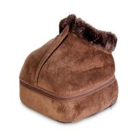 China Brown Color Shiatsu Foot Warmer Massager Size 32 * 30 * 13cm High Safety Performance for sale