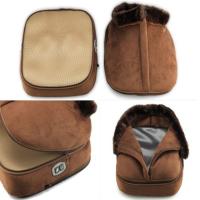 China Brown Color Shiatsu Foot Warmer Massager Size 32 * 30 * 13cm High Safety Performance for sale