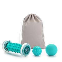China Non Toxic Shiatsu Foot Massager Roller Customized Logo For Treatment Plantar Fasciitis for sale