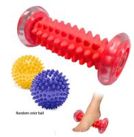 China Non Toxic Shiatsu Foot Massager Roller Customized Logo For Treatment Plantar Fasciitis for sale