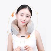 China Portable U Shaped Neck Massager 180 Degree Free Opening Infrared Light Hot Compress for sale