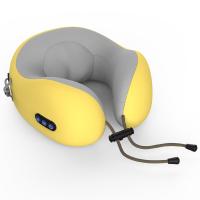 China U Shape Shiatsu Massage Pillow Weight 0.6kg USB Charge With Vibration Function for sale