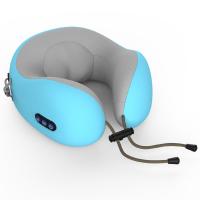 China U Shape Shiatsu Massage Pillow Weight 0.6kg USB Charge With Vibration Function for sale