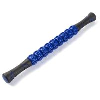 China Gym Full Body Muscle Roller Stick , Handheld Sports Massager Unique Concave Gear Design for sale