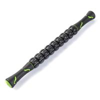 China Gym Full Body Muscle Roller Stick , Handheld Sports Massager Unique Concave Gear Design for sale