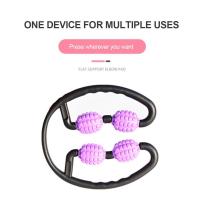 China 306° Four Wheel Muscle Fascia Massager Comfortable Adjustable Width for sale