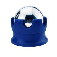 China Stainless Steel Muscle Fascia Massager Ice Rolling Ball Reduce Inflammation for sale