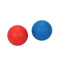 China Weight 290g Sports Massage Ball , Peanut Lacrosse Ball Non Toxic Customized Logo for sale