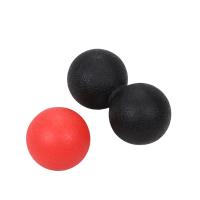 China Weight 290g Sports Massage Ball , Peanut Lacrosse Ball Non Toxic Customized Logo for sale