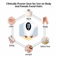 China Painless Full Body Hair Removal 500000 Flashing With Five Adjustable Light Settings for sale