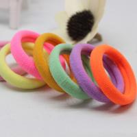 China Cute Thin High Elastic Hair Band , Rubber Hair Ties Various Color Available for sale