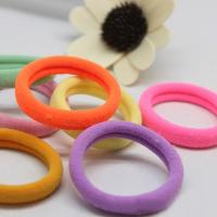 China Cute Thin High Elastic Hair Band , Rubber Hair Ties Various Color Available for sale