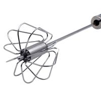 China Semi Automatic Hair Dye Accessories , Push Down Mixer Whisk Stainless Steel Material for sale