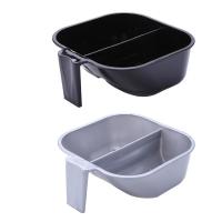 China Washable 2 In 1 Hair Dye Bowl , Hairdressing Tint Bowls With Measuring Line for sale