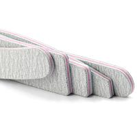 China Grey Color Nail Care Tools Sandpaper Nail File Size 18 X 2 X 0.4cm For Finger Care for sale