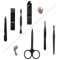 China Travel Stainless Steel Manicure Kit Tools , Manicure Nail Tools Easy Clean With Storage Box for sale
