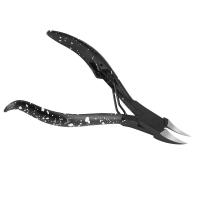 China Toenail Ingrown Nail Care Tools Edge Cutter Nipper Length 11.4cm Rotatable Shrapnel Design for sale