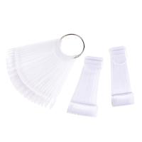 China Round Head Nail Care Tools Acrylic Fake Nail Customized Size For Display Nail Polish Chart for sale
