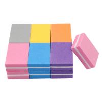 China Mini Sponge Nail Care Tools / Nail Buffer Block Double Sided Size 3.5 * 2.5 * 1.2cm for sale