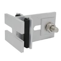 China Terracotta Panel Fixing System Facade Cladding Aluminum Clips Exterior Wall 30mm Ceramic 3018 Bracket for sale