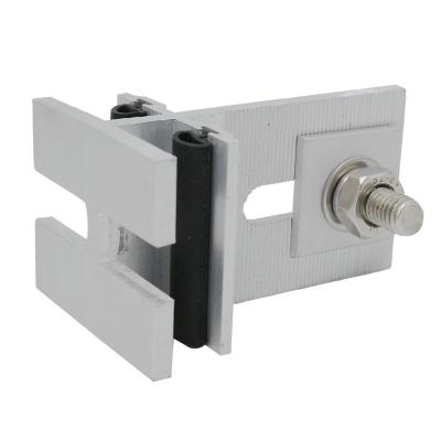 China Terracotta Panel Fixing System Facade Cladding Aluminum Clips Exterior Wall 30mm Ceramic 3018 Bracket for sale