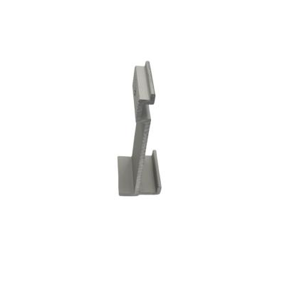 China Aluminum Extrusion Clips Cladding Support System Customized Natural Color for sale
