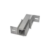 China Customized Aluminum Clips Clamp Wall Bracket Thickness 4mm For Facade for sale