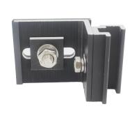 China Black Anodized Weatherproof Aluminum Stone Cladding Support System With Low Maintenance for sale
