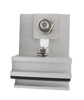 China Aluminum Brick Wall Support Systems With Anodizing And Spraying For Easy Installation for sale