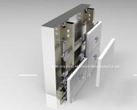 China Versatile GRC Panel Ventilated Facade Support System Customized for sale