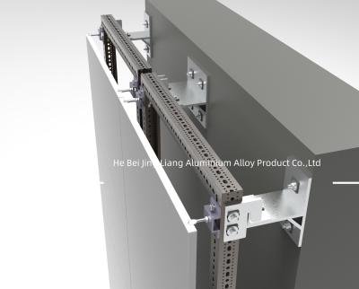 China Fire-Resistance Glass Reinforced Polyester Composite For Ventilated Facade Support System for sale