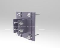 China OEM Curtain Wall Cladding Support System Wall Mounted Natural Color 4mm for sale