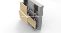 China Tailor Made Aluminum Cladding Support Systems For Sustainable Projects for sale