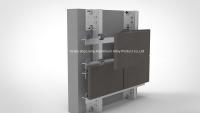 China Customized Lightweight Aluminum Spray Paint Finish Stone Cladding Systems for sale