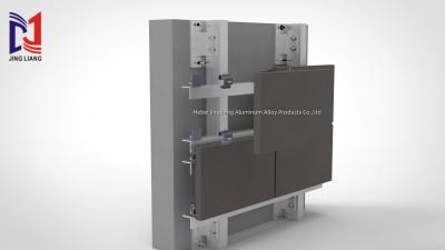 China Stone Ear Hook Backbolt Support Ventilated Facade Systems for sale