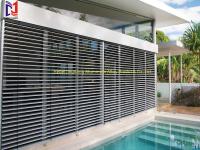 China Aluminum Fixed Louver Durable Solution For Ventilation Needs for sale