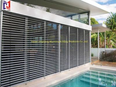China Aluminum Fixed Louver Durable Solution For Ventilation Needs for sale