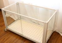 China Leightweight Easy Movable Pet Cage For Small To Medium Sized Pets for sale