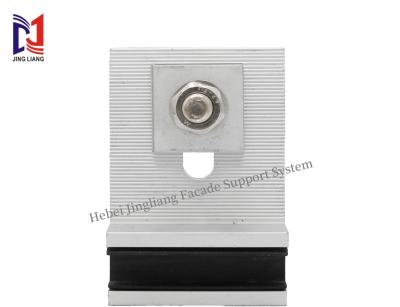 China Easy Installation Customized Aluminum Bracket For 30mm Terracotta Panel for sale